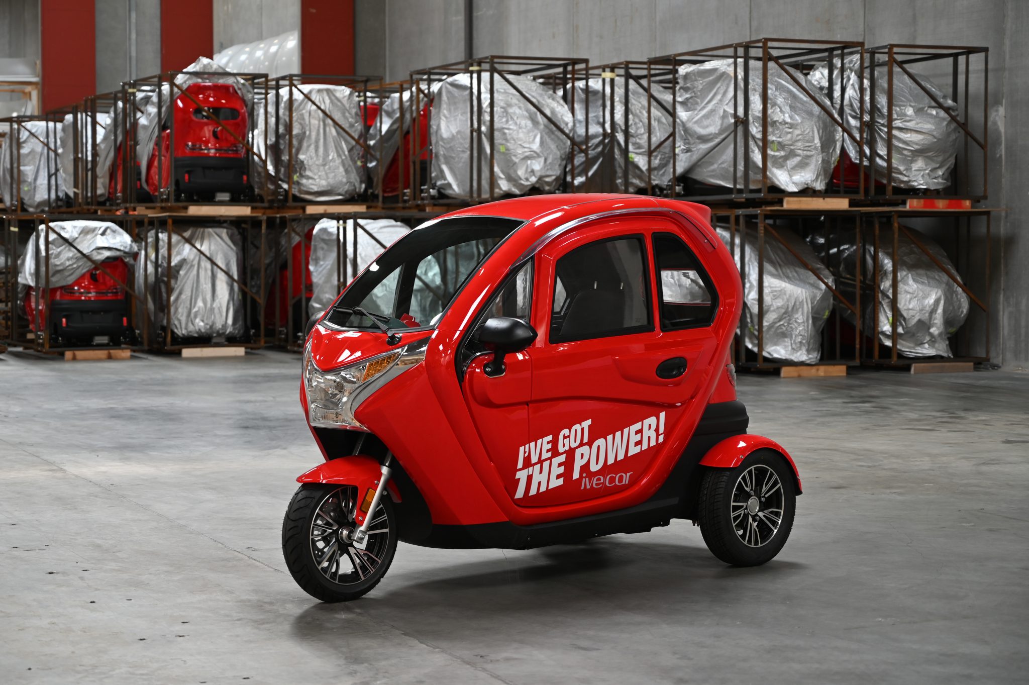 Ive-Car er en Elektrisk Luksus Kabinescooter ⇒ Bestil prøvetur